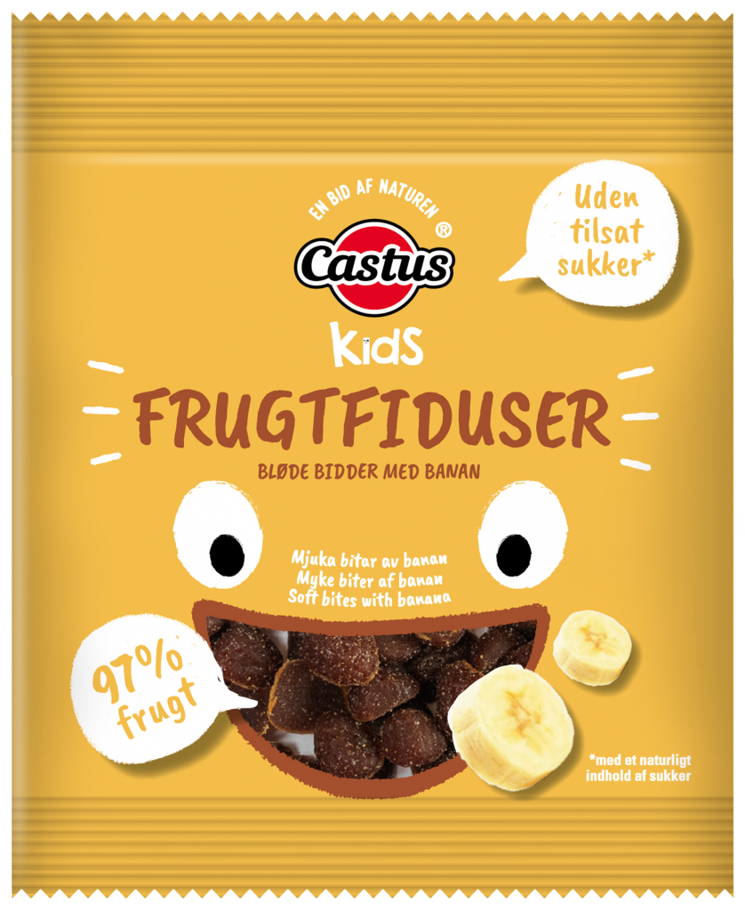Frugtfiduser Banan 55g - Castus